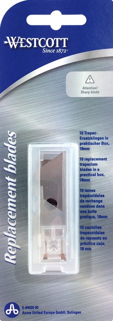 Reservemes Westcott E-84019 10 Stuk Civo B.V.