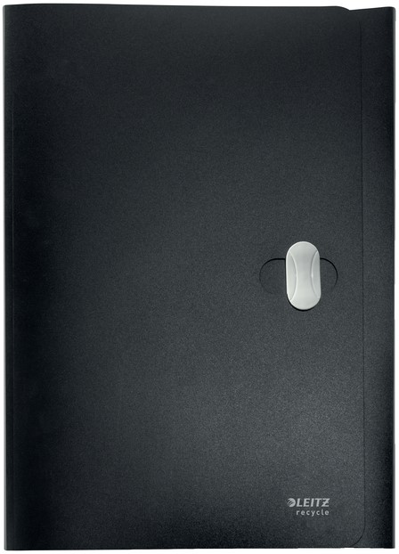 DOSSIERMAP LEITZ RECYCLE A4 3-KLEPS PP ZWART 1 Stuk Civo B.V.