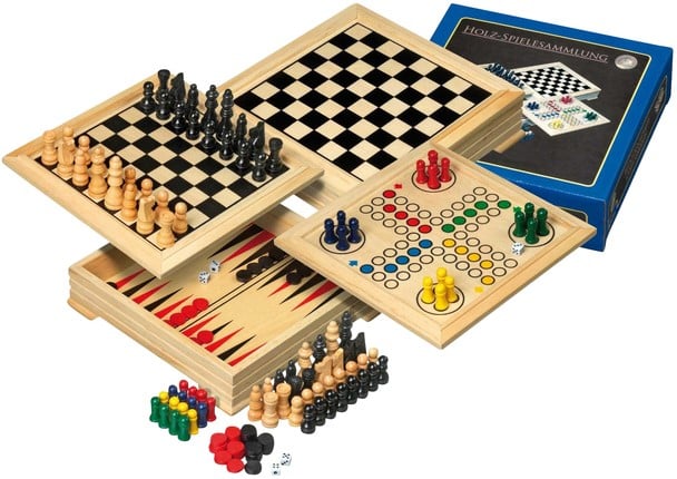 Houten spellendoos 1 Doos Civo B.V.