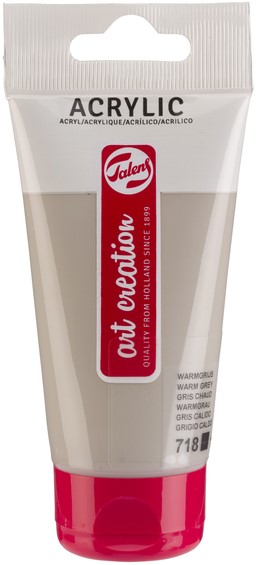 Acrylverf Talens Art Creation 75ml 718 warmgrijs 75 Milliliter Civo B.V.