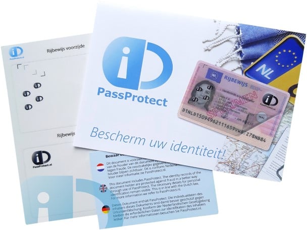 Beschermfolie PassProtect voor rijbewijs 1 Seal Civo B.V.