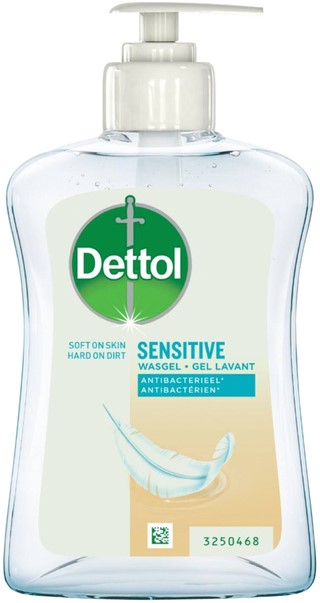 Handzeep Dettol Sensitive antibacterieël 250ml 250 Milliliter Civo B.V.