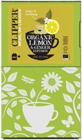 Thee Clipper infusion lemon ginger bio 250 zakjes 250 Zak Civo B.V.