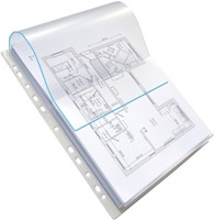 Showtas Oxford A4 PP 200µ glashelder 10 stuks 10 Stuk Civo B.V.