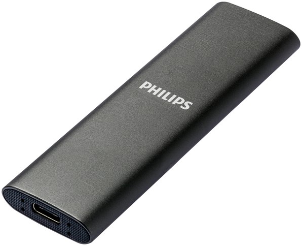 Philips External SSD 500 GB Ultra Speed Space Grey 1 Stuk Civo B.V.