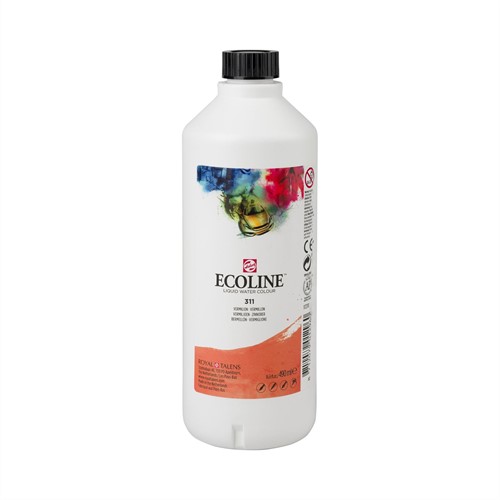 ECOLINE 490 ML 311 VERMILJOEN 1 Stuk Civo B.V.