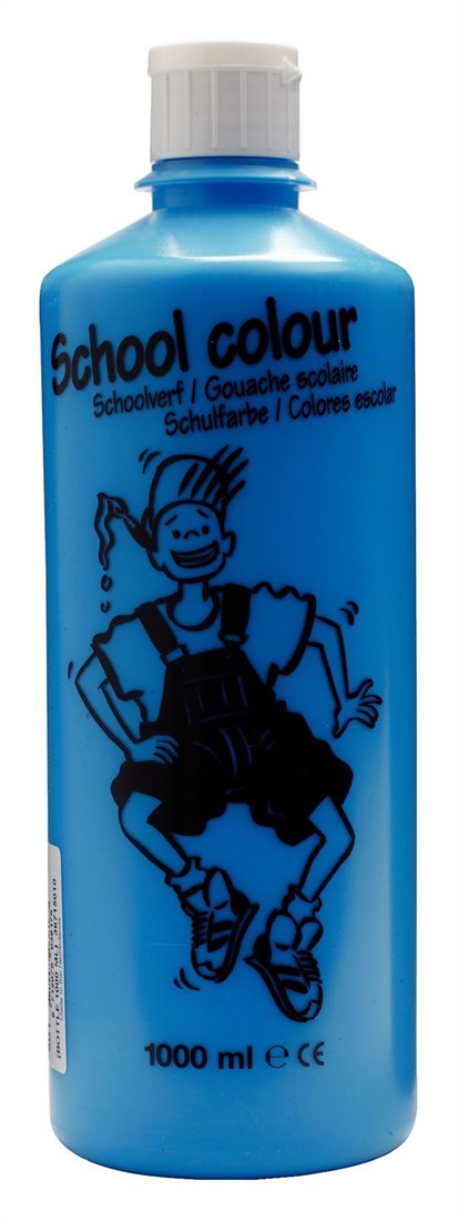 SCHOOLVERF TALENS 1000 ML BLAUW 501 1 Stuk Civo B.V.
