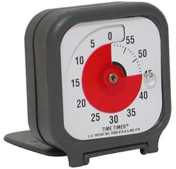 TIME TIMER MET GELUID SMALL 8X8 CM 1 Stuk Civo B.V.