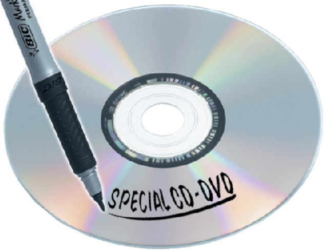 CD marker Bic UF zwart 1 Stuk Civo B.V.