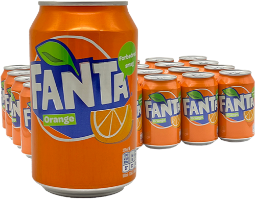 Frisdrank Fanta Orange blik 330ml DK Blik 330 Civo B.V.