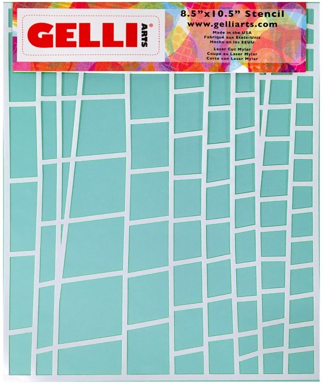GELLI ARTS LADDER STENCIL 20.3x25.4 CM Civo B.V.